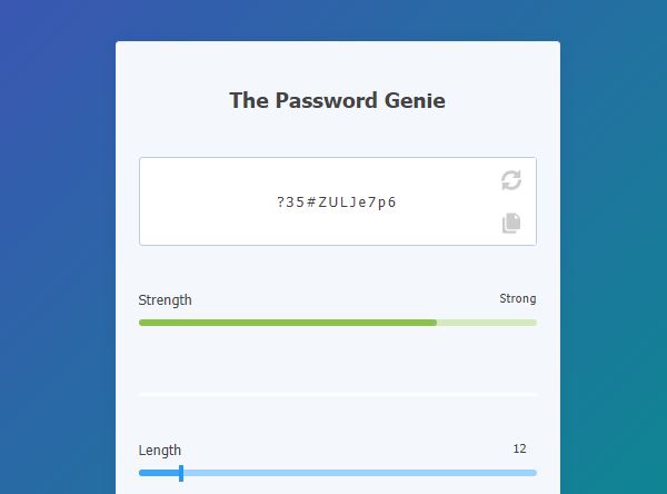 Online Password Generator - Kostas Krevatas Online Password Generator - Kostas Krevatas
